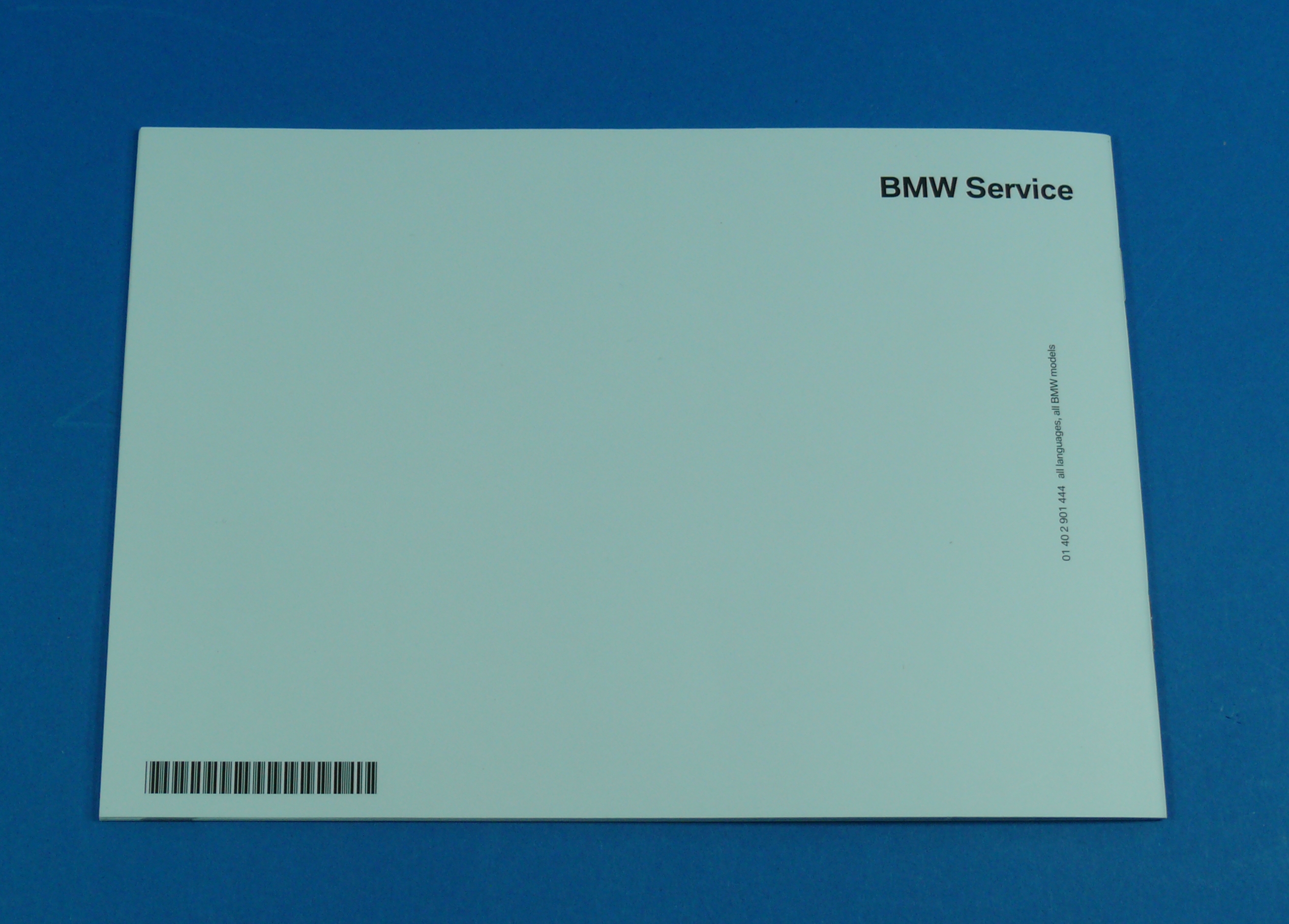BMW Serviceheft Scheckheft mehrsprachig BMW 1er/3er/5er/6er/7er/X1/Z4 ...